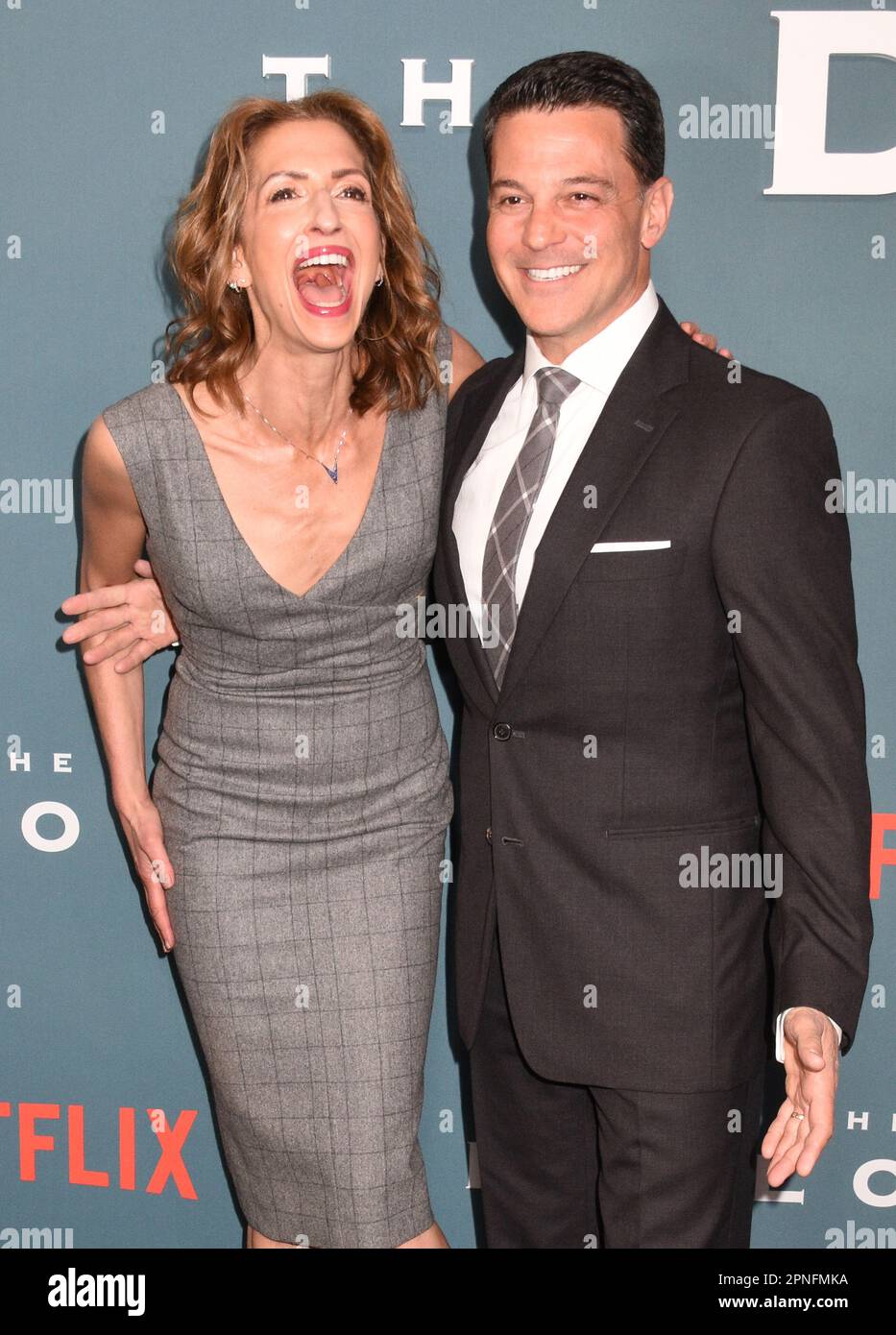New York, NY, USA. 18th Apr, 2023. Alysia Reiner and David Alan Basche ...