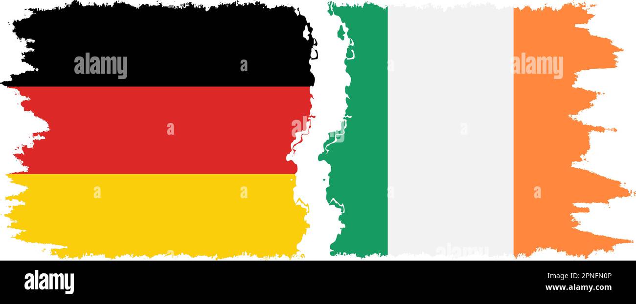 Irish and german flags hi-res stock photography and images - Alamy