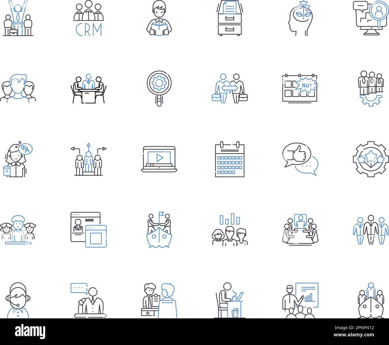 Consumer support line icons collection. Assistance, Response, Helpdesk ... Consumer support line icons collection. Assistance, Response, Helpdesk ...