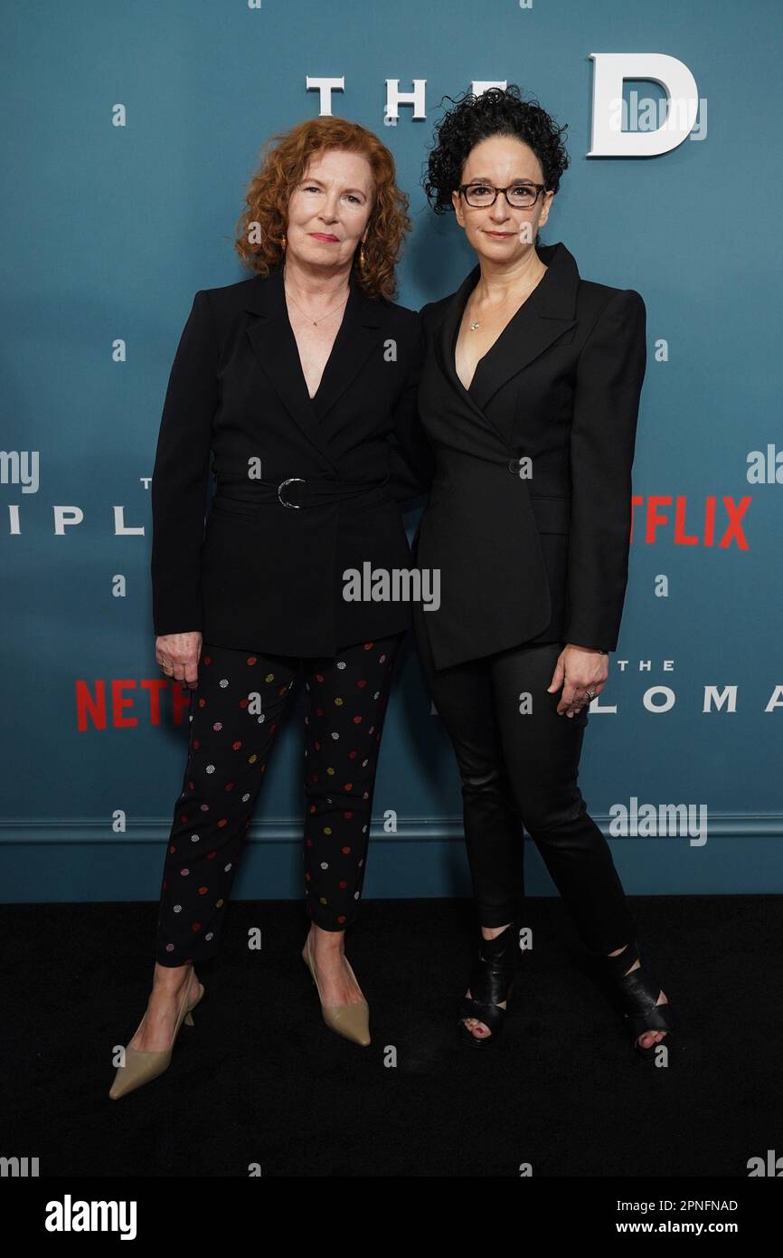 New York, NY, USA. 18th Apr, 2023. Janice Williams, Deborah Cahn at ...