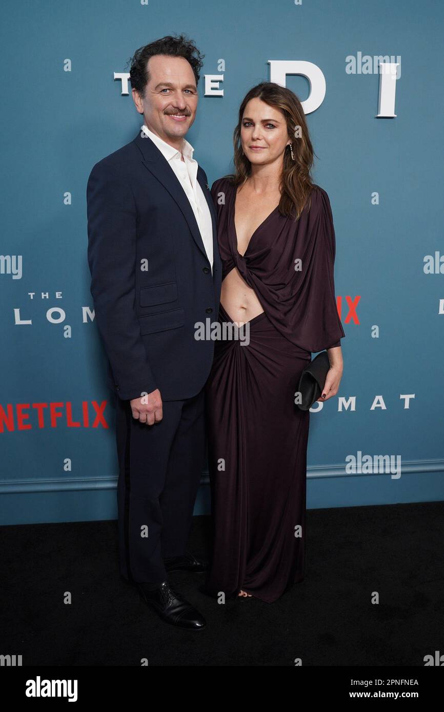 New York, NY, USA. 18th Apr, 2023. Matthew Rhys, Keri Russell at ...