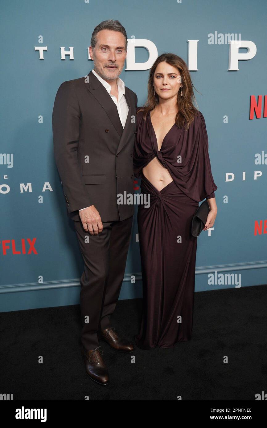 New York, NY, USA. 18th Apr, 2023. Rufus Sewell, Keri Russell at ...