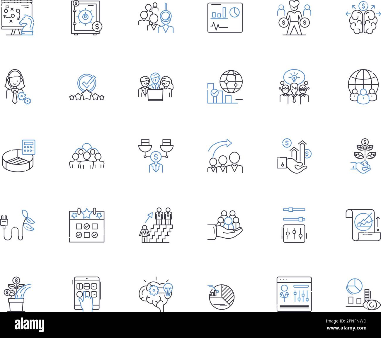 Benchmarks Line Icons Collection Standards Metrics Indicators Criteria Assessment