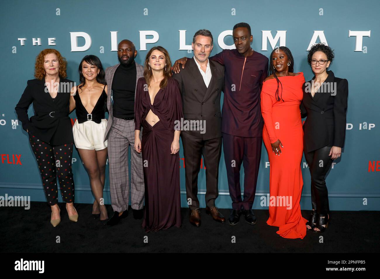 Executive Producer Janice Williams, from left, actors Ali Ahn, David ...