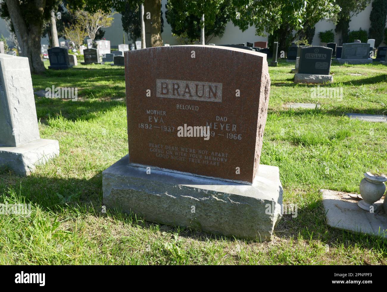 Los Angeles, California, USA 16th April 2023 Actor Billy Engle Grave at ...