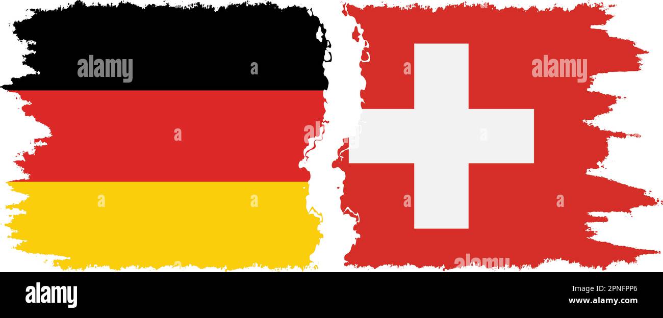 Germany switzerland flag Cut Out Stock Images & Pictures - Alamy