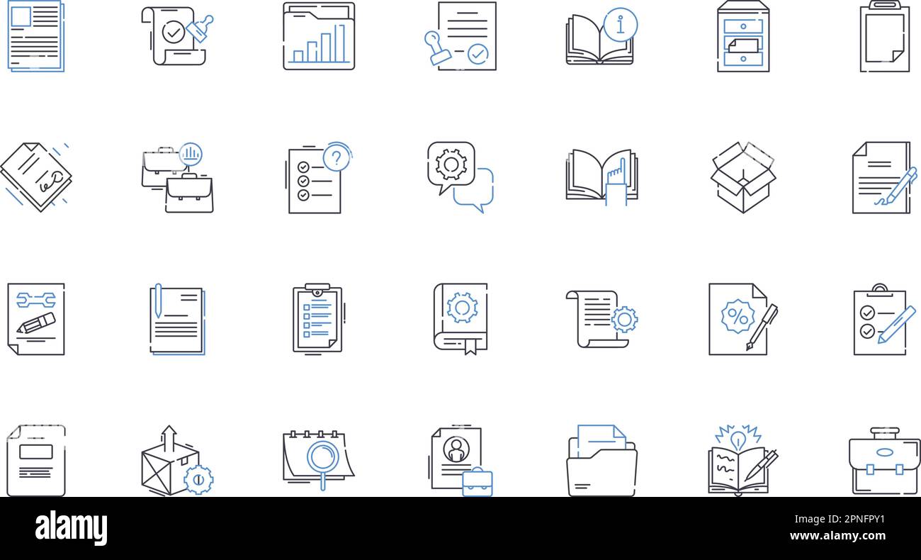 Event marketing line icons collection. Promotion, Branding, Sponsorship ...