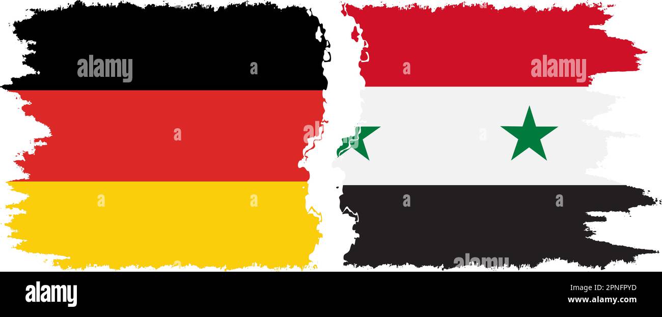 Syria germany flag hi-res stock photography and images - Alamy