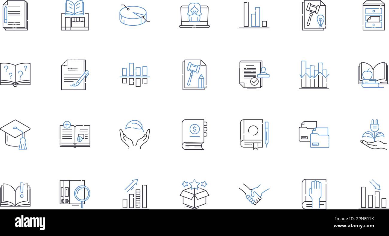 expertise line icons collection. Mastery, Proficiency, Skill ...