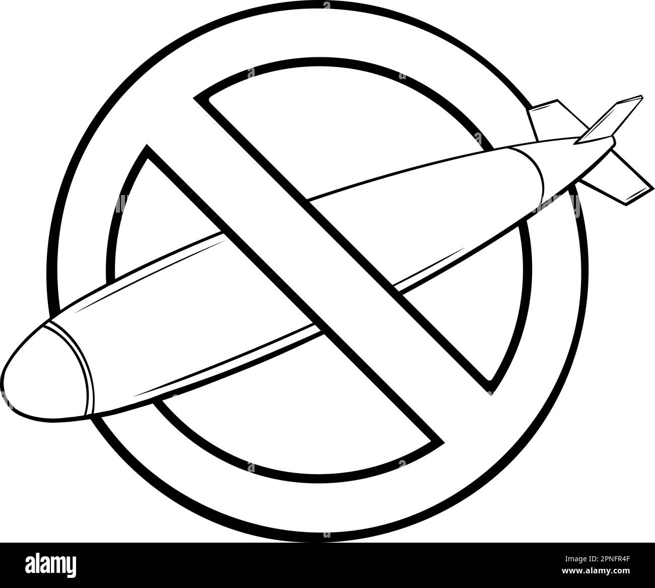 Ballistic missile warning Stock Vector Images - Alamy