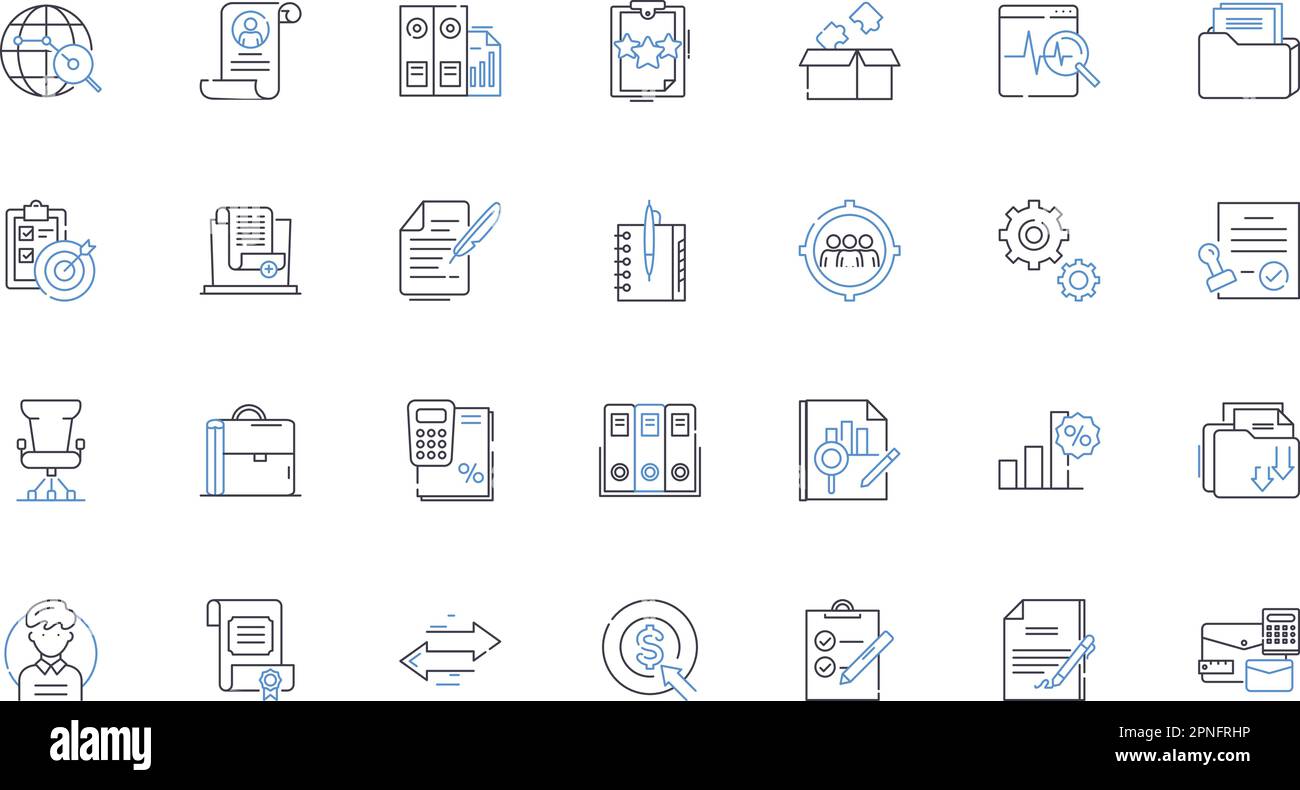 Executive Suite line icons collection. Luxury, Spacious, Sophisticated ...