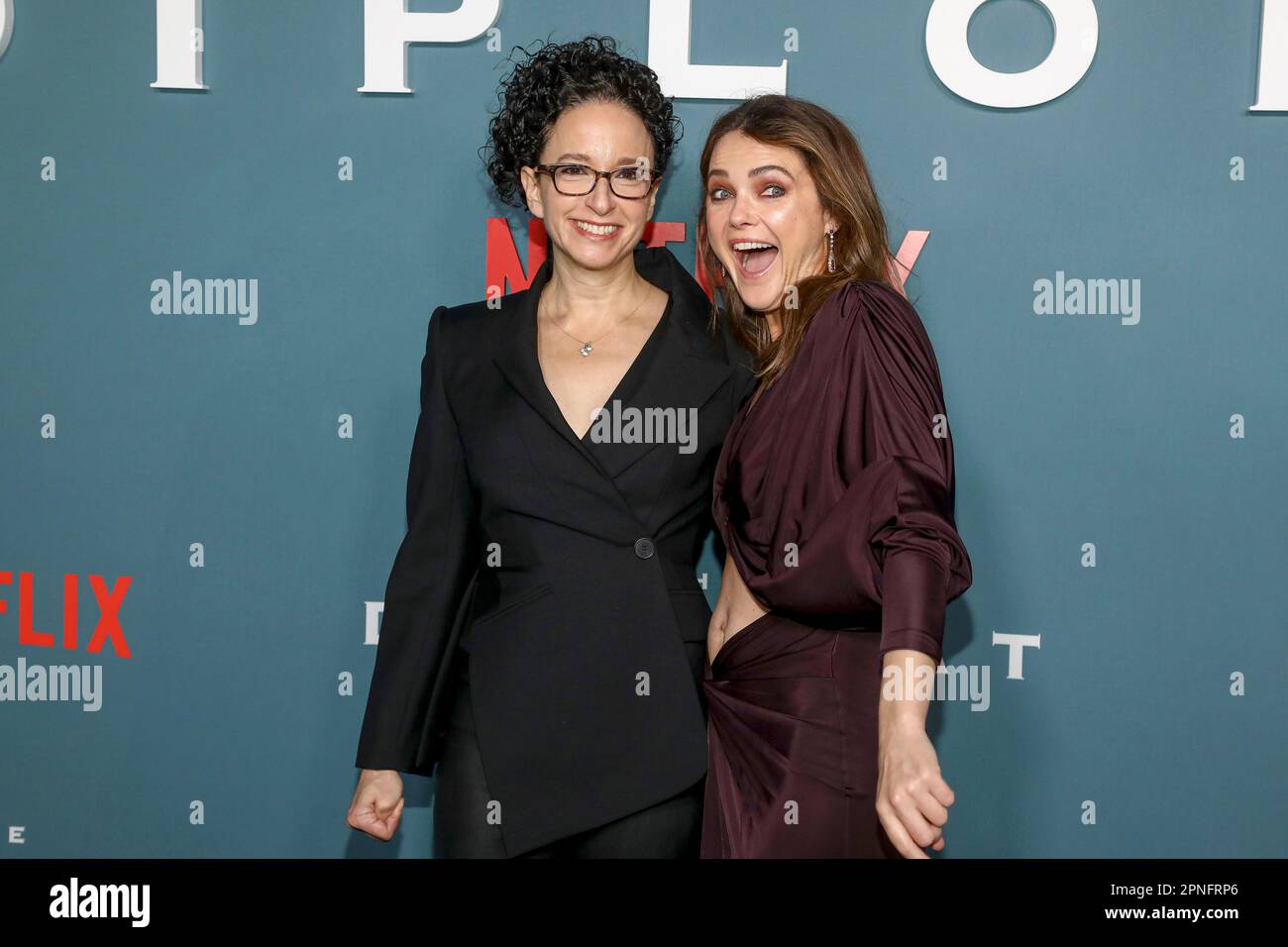 Executive Producer Debora Cahn, left, and actor Keri Russell attend the ...