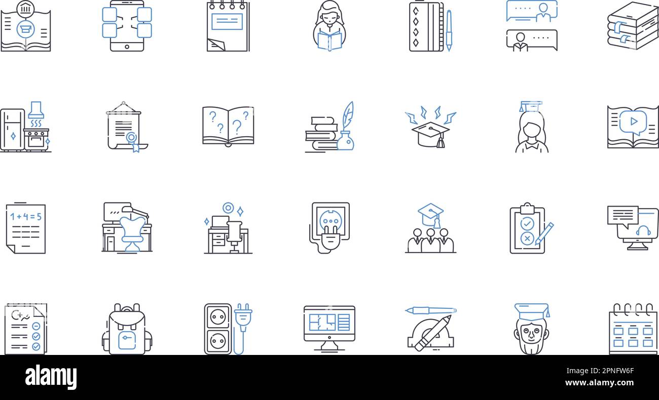 Lighting line icons collection. Illumination, Brightness, Radiance ...