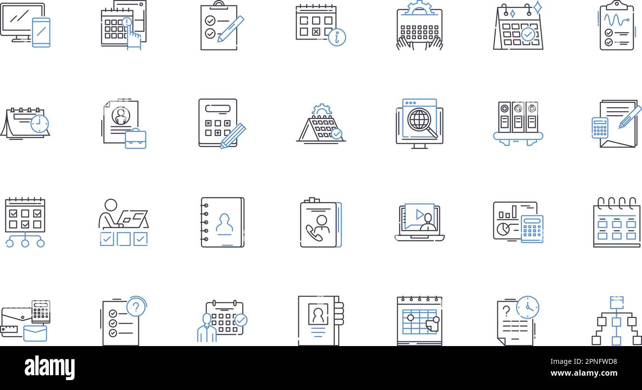 Moment line icons collection. Memory, Bliss, Perfection, Serenity ...