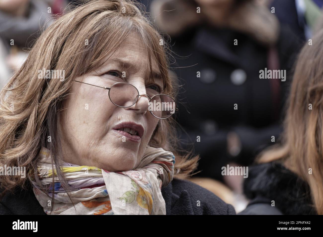 Paris,France.10 th March, 2016.Jane Birkin attends at inauguration ...