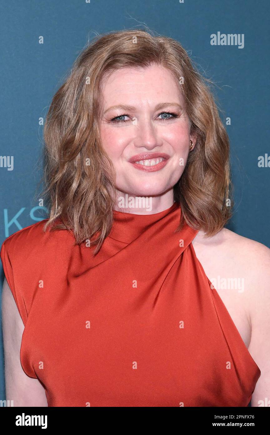 New York, USA. 18th Apr, 2023. Mireille Enos attends AMC Networks' 2023 ...