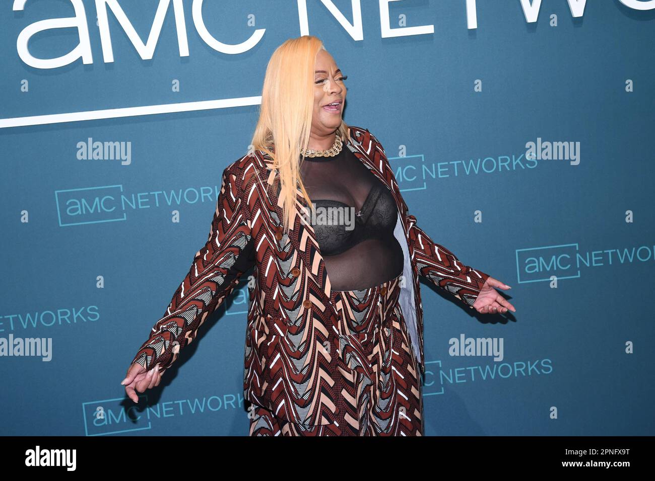 New York, USA. 18th Apr, 2023. Debra Antney attends AMC Networks' 2023 ...