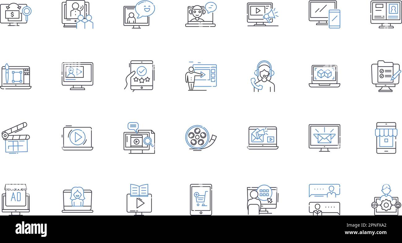 Publication line icons collection. Magazine, Book, Catalog, Journal ... Publication line icons collection. Magazine, Book, Catalog, Journal ...