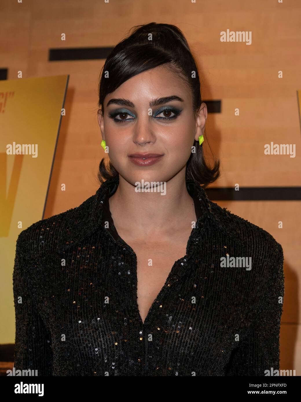 Melissa Barrera attends a special screening of "Carmen", hosted by Sony ...