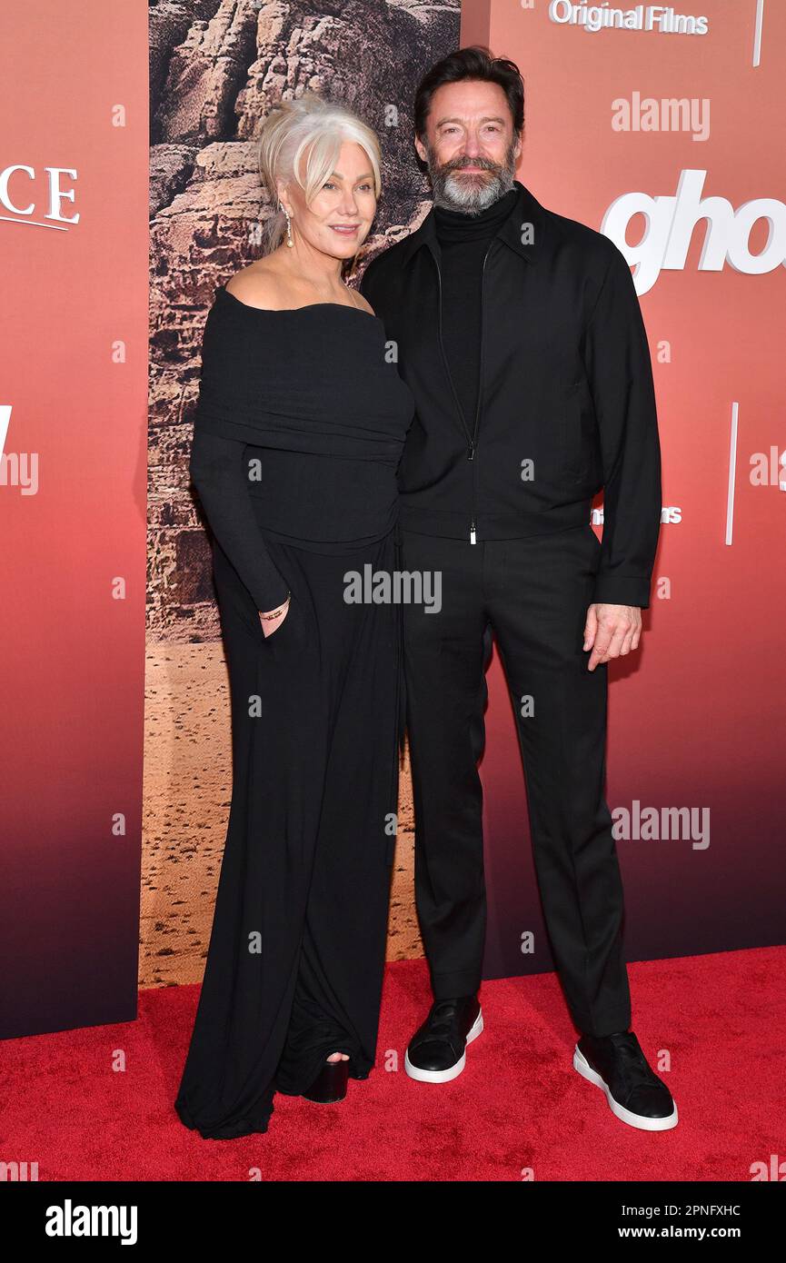 New York, USA. 18th Apr, 2023. (L-R) Deborra-Lee Furness and Hugh ...
