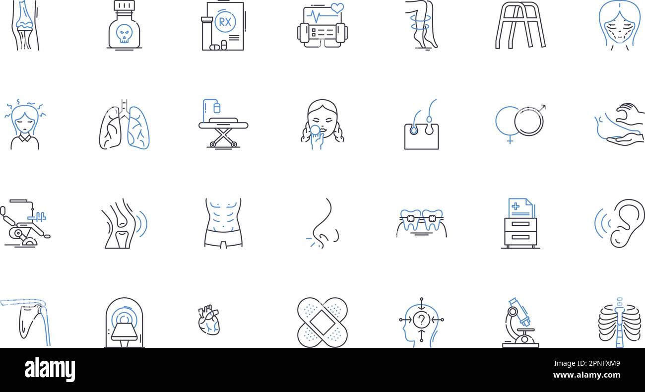 Robustness line icons collection. Durability, Strength, Toughness ...