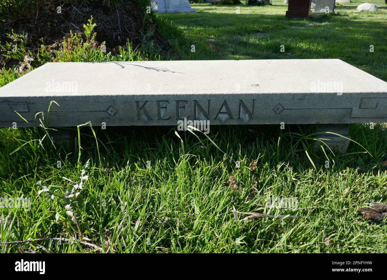 Los Angeles, California, USA 16th April 2023 Actor Frank Keenan Grave ...