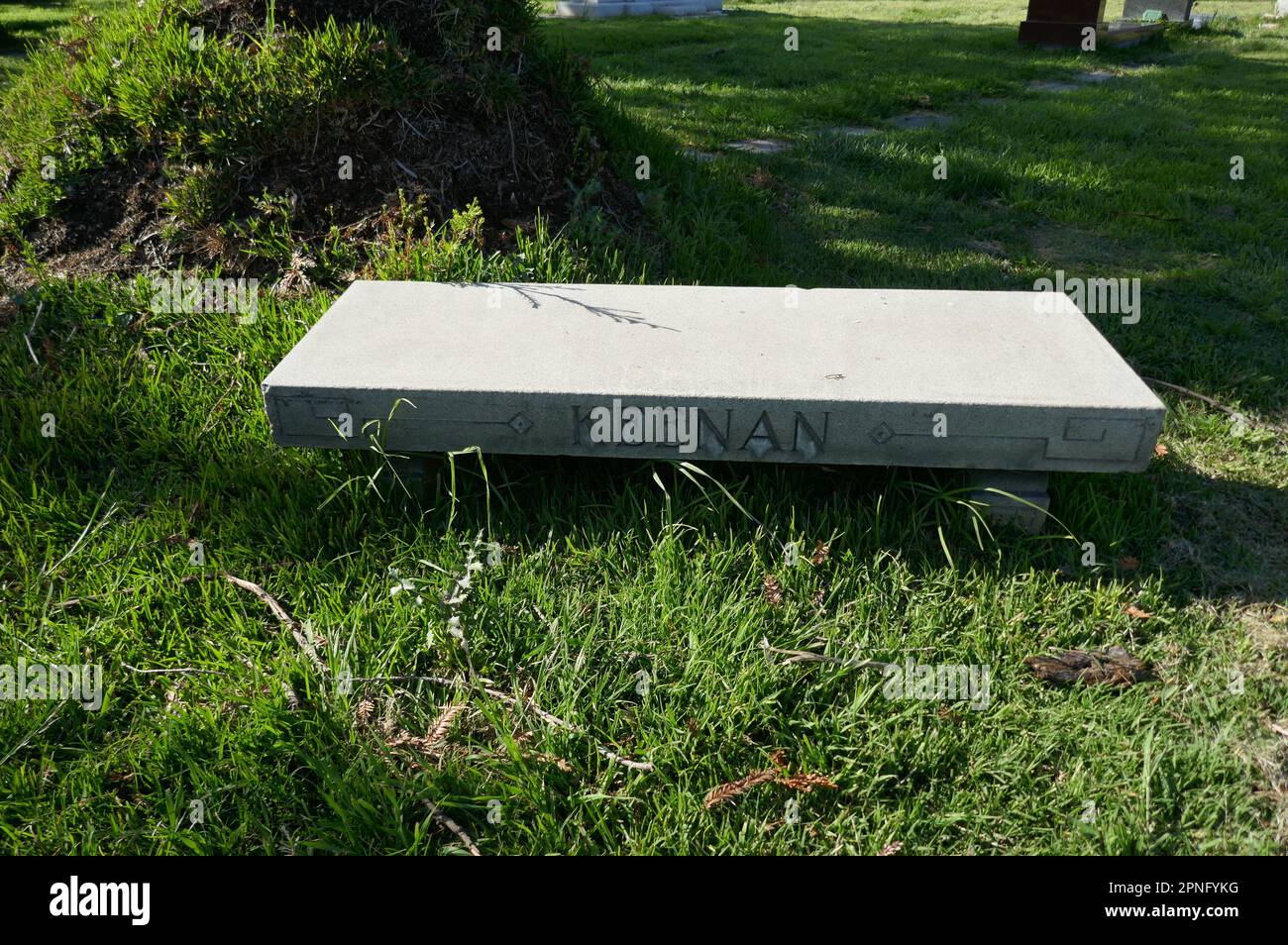 Los Angeles, California, USA 16th April 2023 Actor Frank Keenan Grave ...