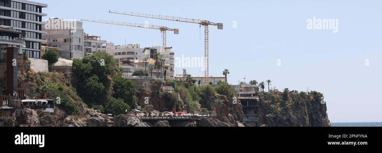 Construction site hotel new building complex hi-res stock photography ...