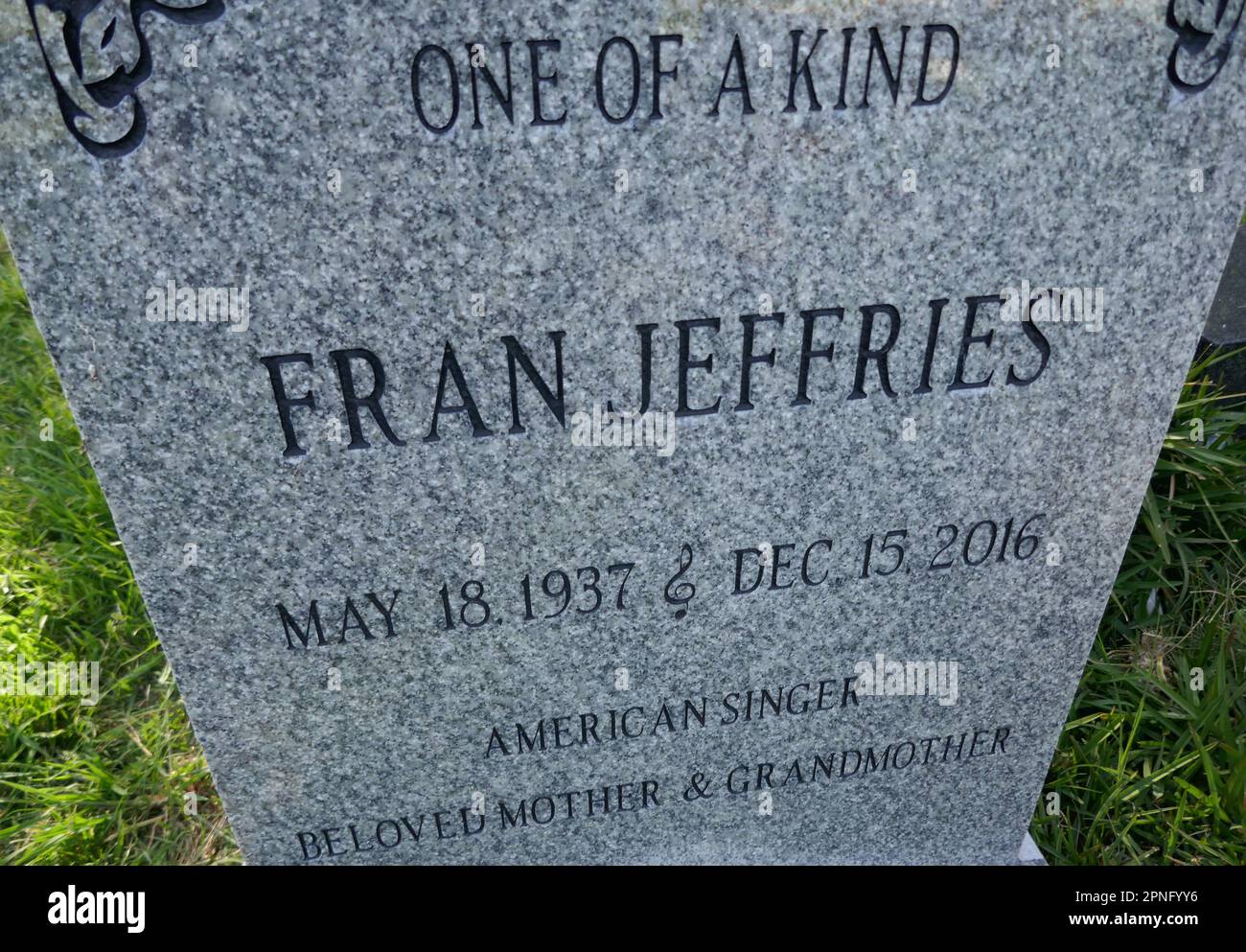 Los Angeles, California, USA 16th April 2023 Entertainer Fran Jeffries ...