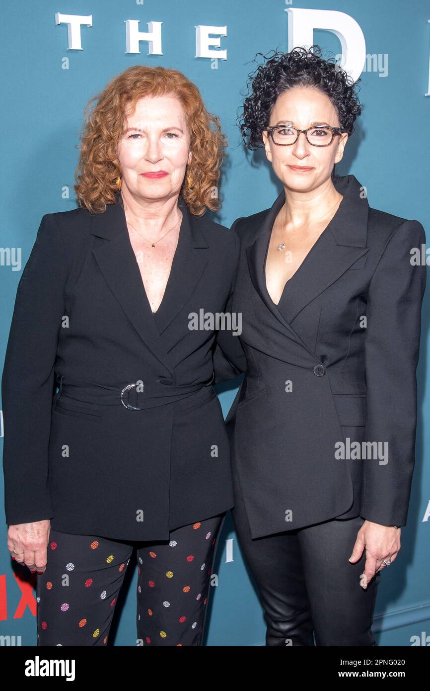 NEW YORK, NEW YORK - APRIL 18: Janice Williams and Debora Cahn attend ...