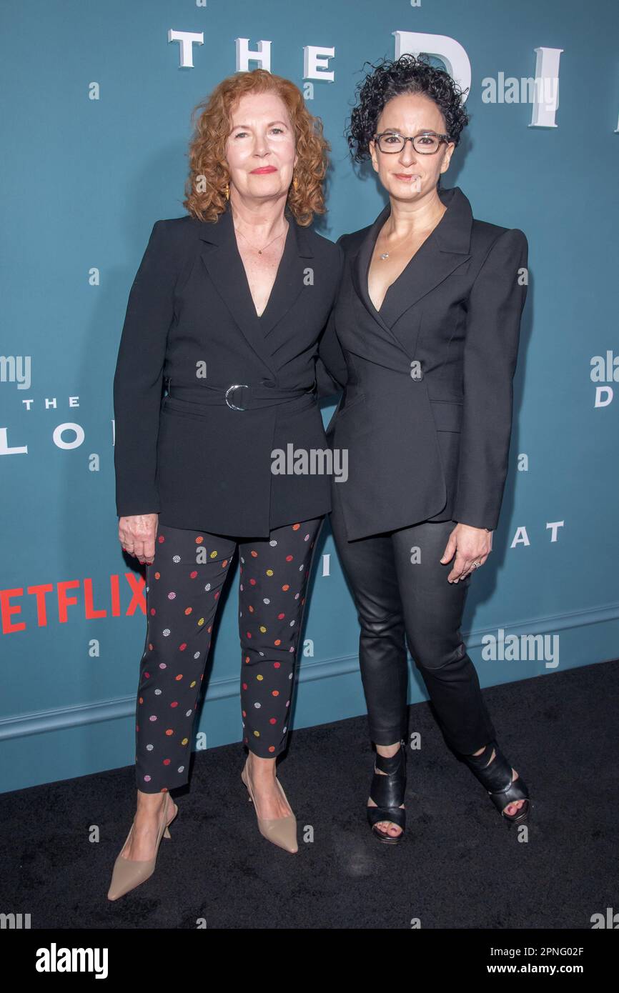 NEW YORK, NEW YORK - APRIL 18: Janice Williams and Debora Cahn attend ...