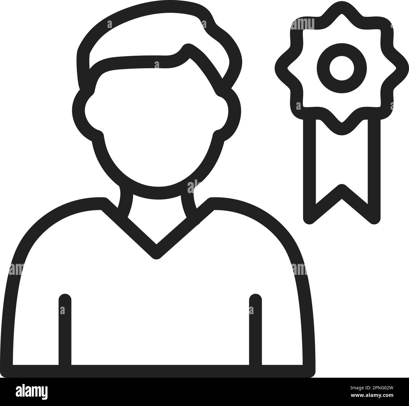 Rewarding Employees icon vector image. Suitable for mobile apps, web ...