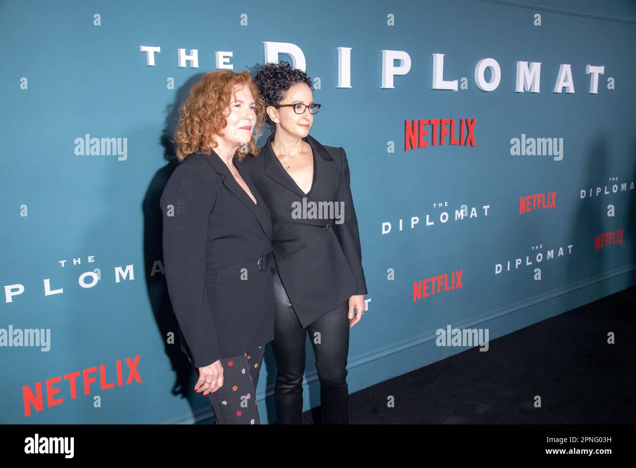 NEW YORK, NEW YORK - APRIL 18: Janice Williams and Debora Cahn attend ...