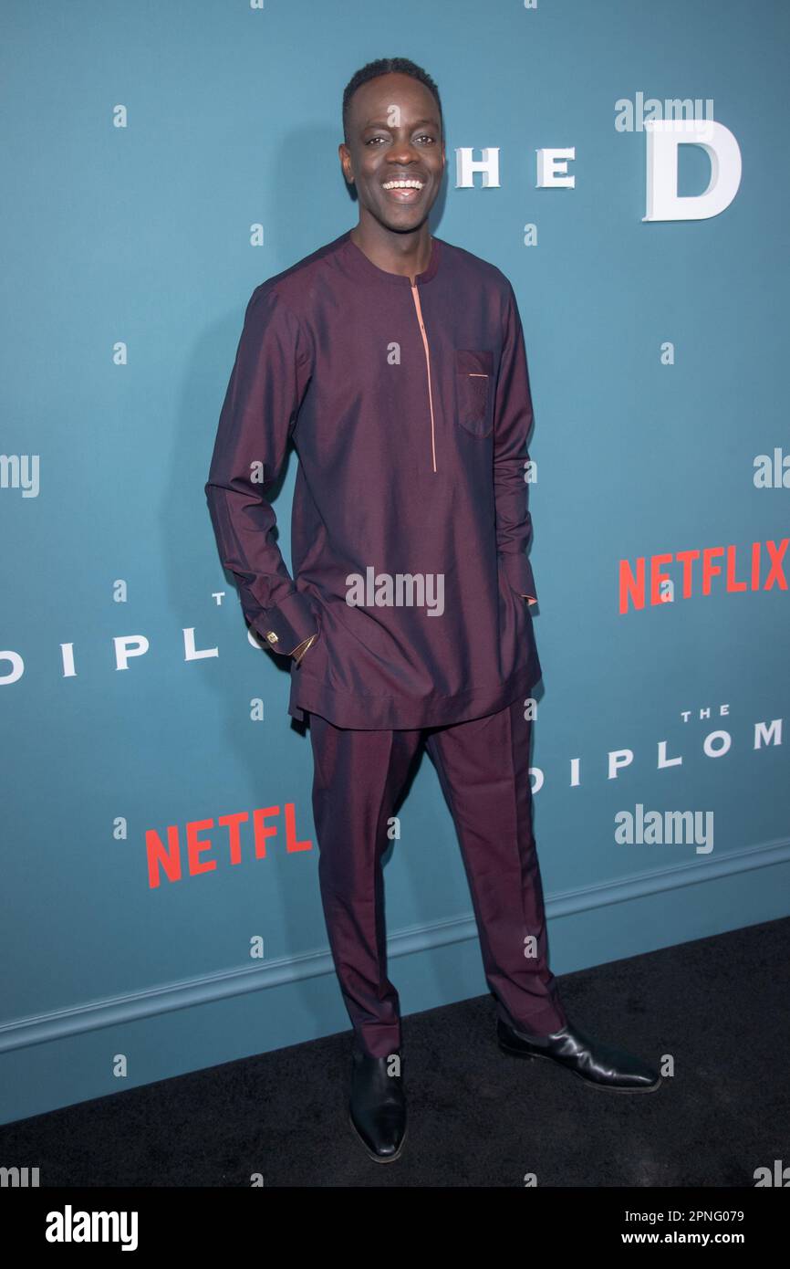 NEW YORK, NEW YORK - APRIL 18: Ato Essandoh attends Netflix's "The ...