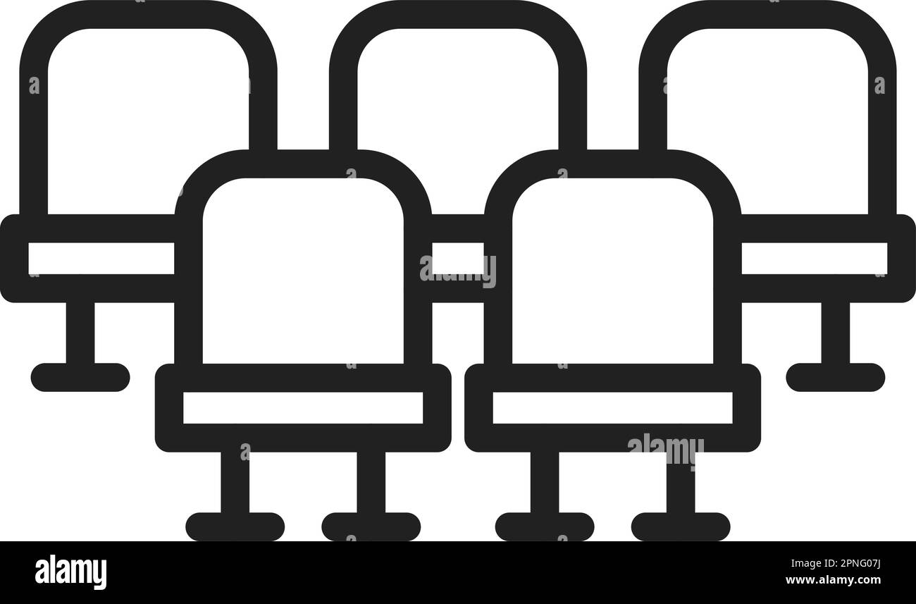 Seats Icon Vector Image Suitable For Mobile Apps Web Apps And Print