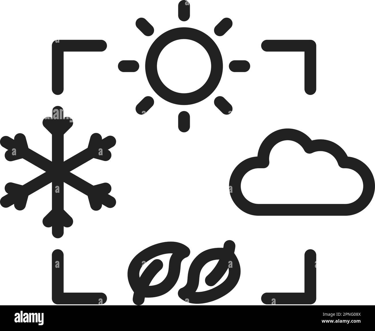 Weather and seasons Black and White Stock Photos & Images - Alamy