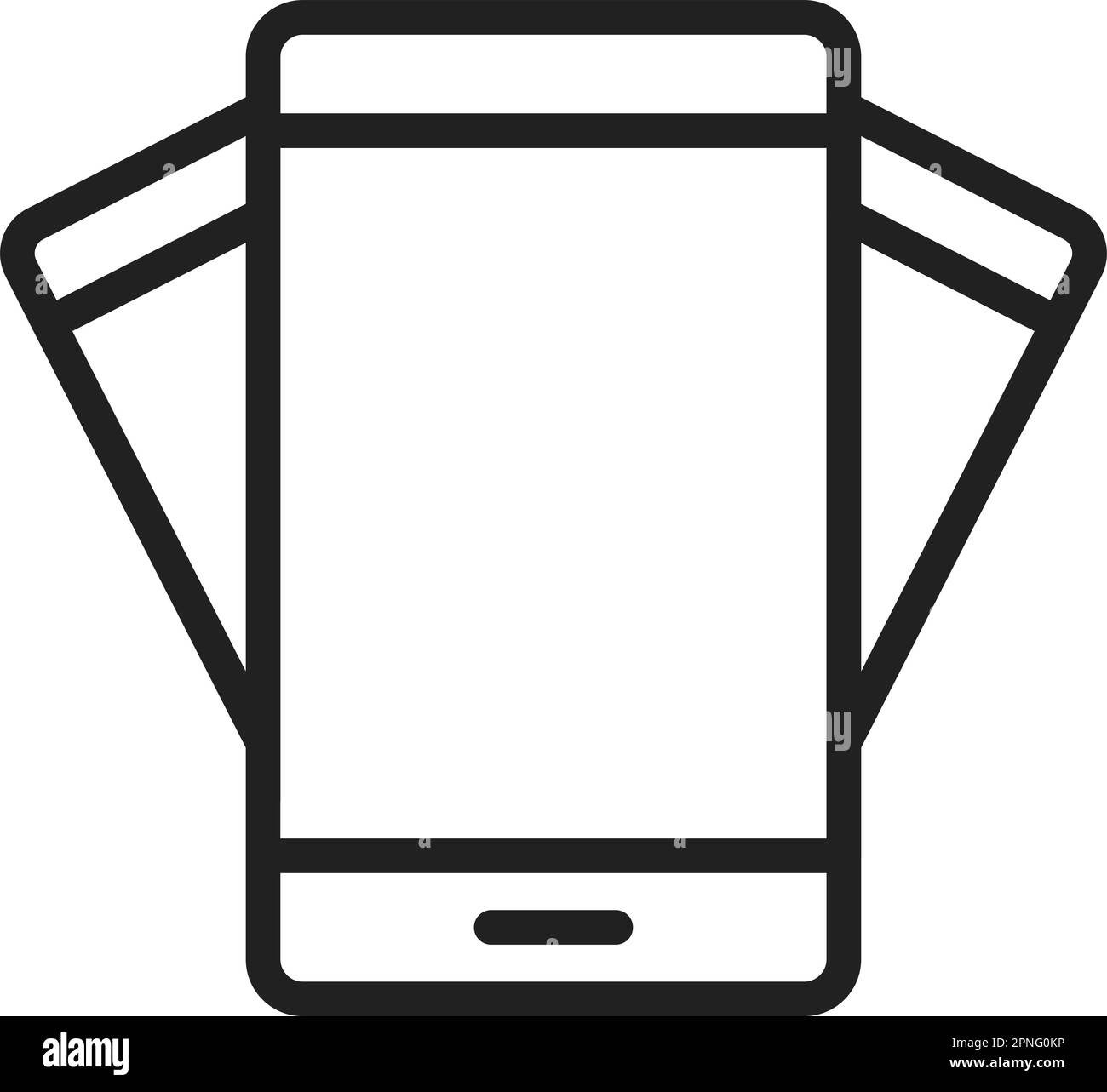Smartphone Shake icon vector image. Suitable for mobile apps, web apps ...