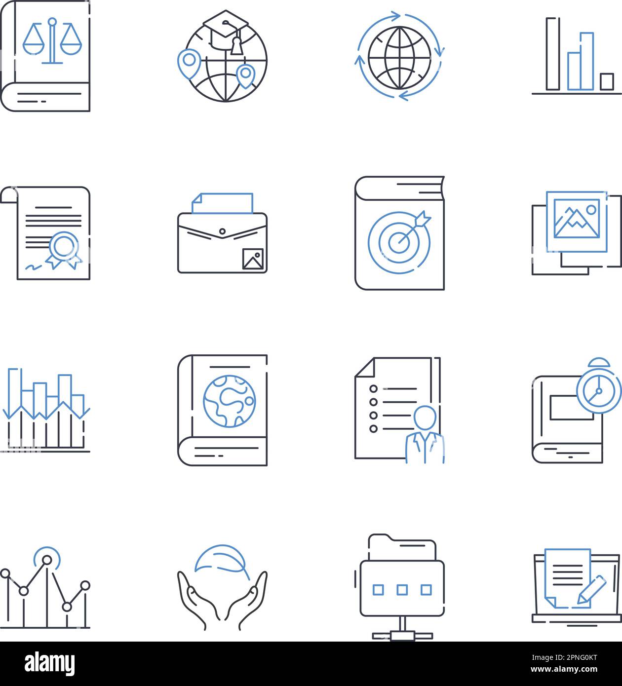 Cultural anthropology line icons collection. Ethnography, Kinship ...