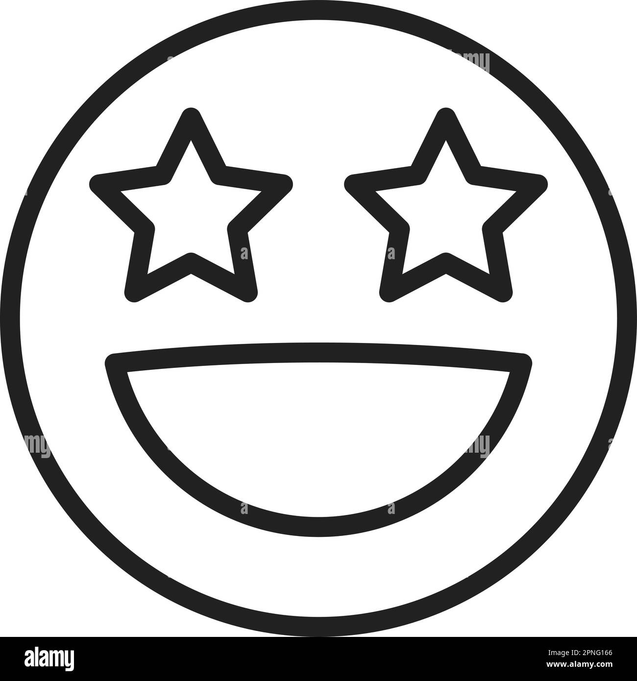 Star-Struck icon vector image. Suitable for mobile apps, web apps and ...