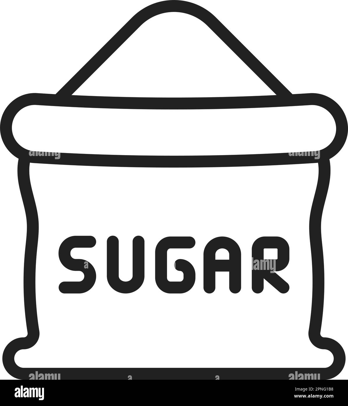 Bag Of Sugar Clipart Black And White