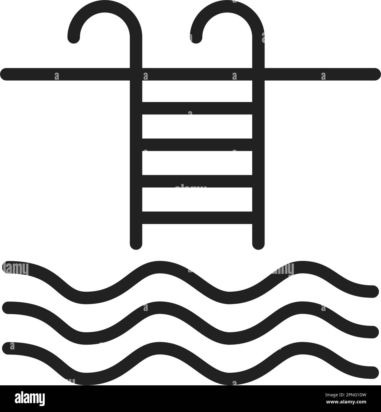 Swimming Pool icon vector image. Suitable for mobile apps, web apps and ...