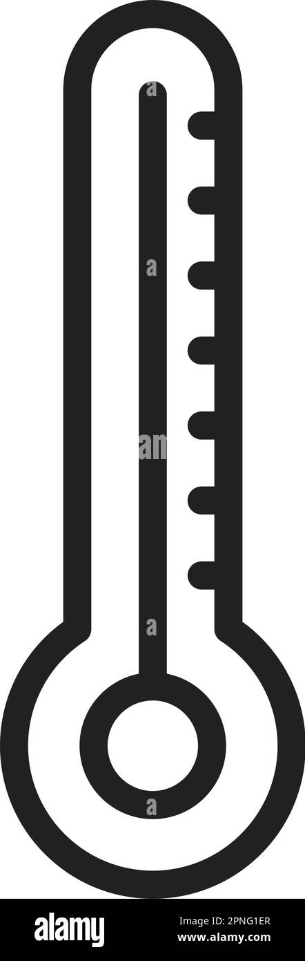 Thermometer icon vector image. Suitable for mobile apps, web apps and ...