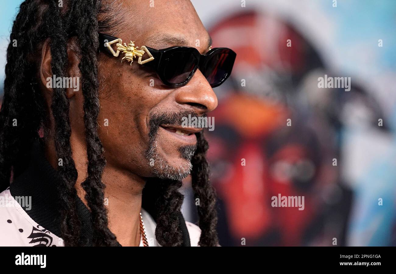 Rapper Snoop Dogg arrives at the premiere of the FX docuseries "Dear ...
