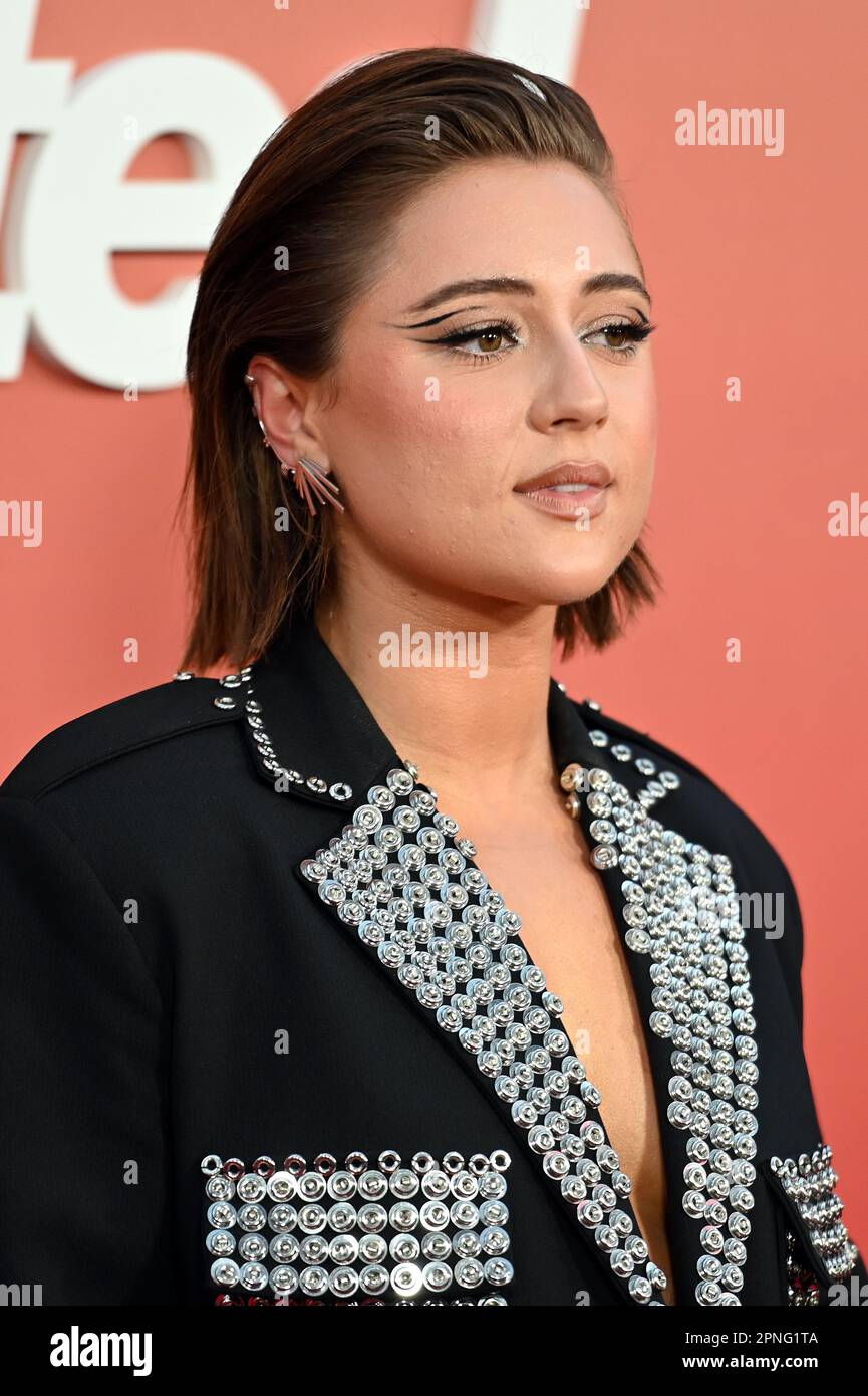 New York, USA. 18th Apr, 2023. Lizze Broadway attends Apple Original ...
