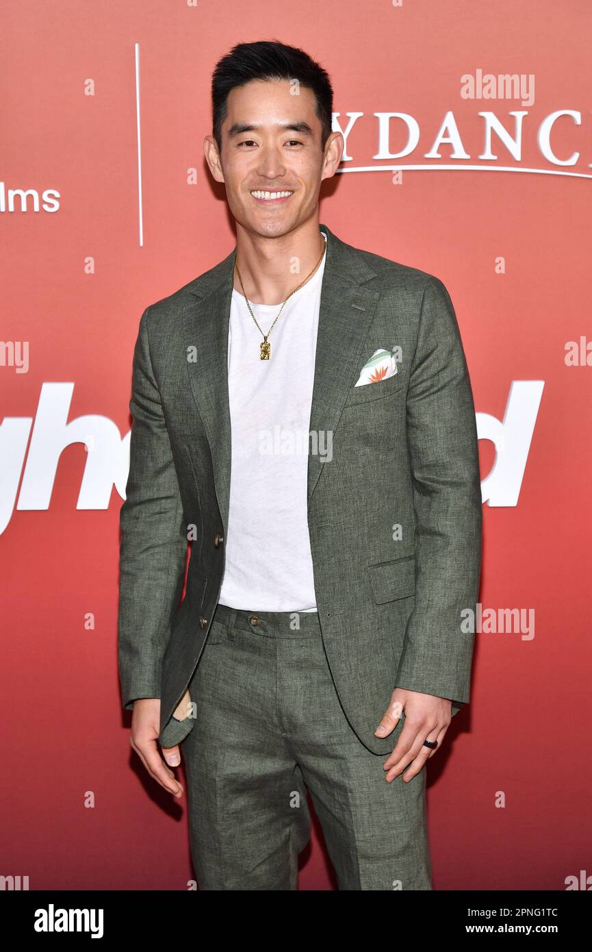 New York, USA. 18th Apr, 2023. Mike Moh attends Apple Original Films ...
