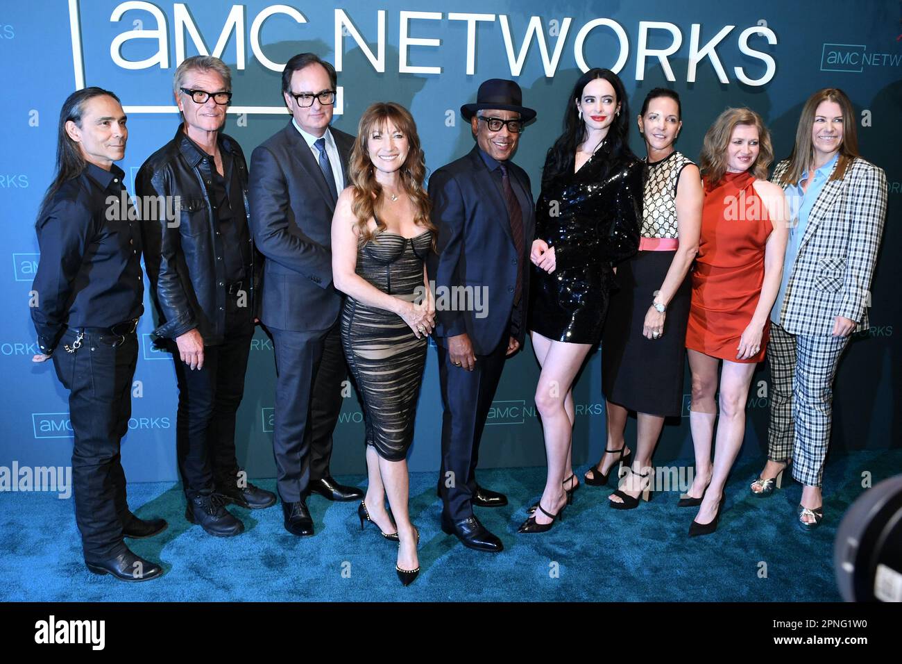 New York, USA. 18th Apr, 2023. Zahn McClarnon, Harry Hamlin, Dan ...