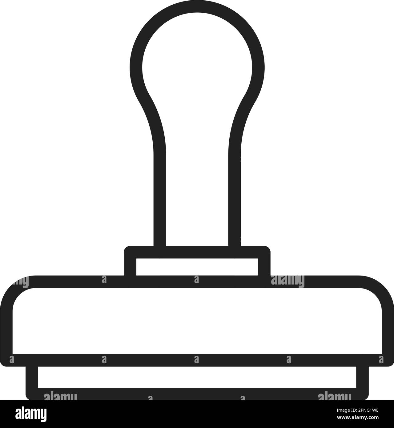 Wooden Stamp icon vector image. Suitable for mobile apps, web apps and print media Stock Vector ...