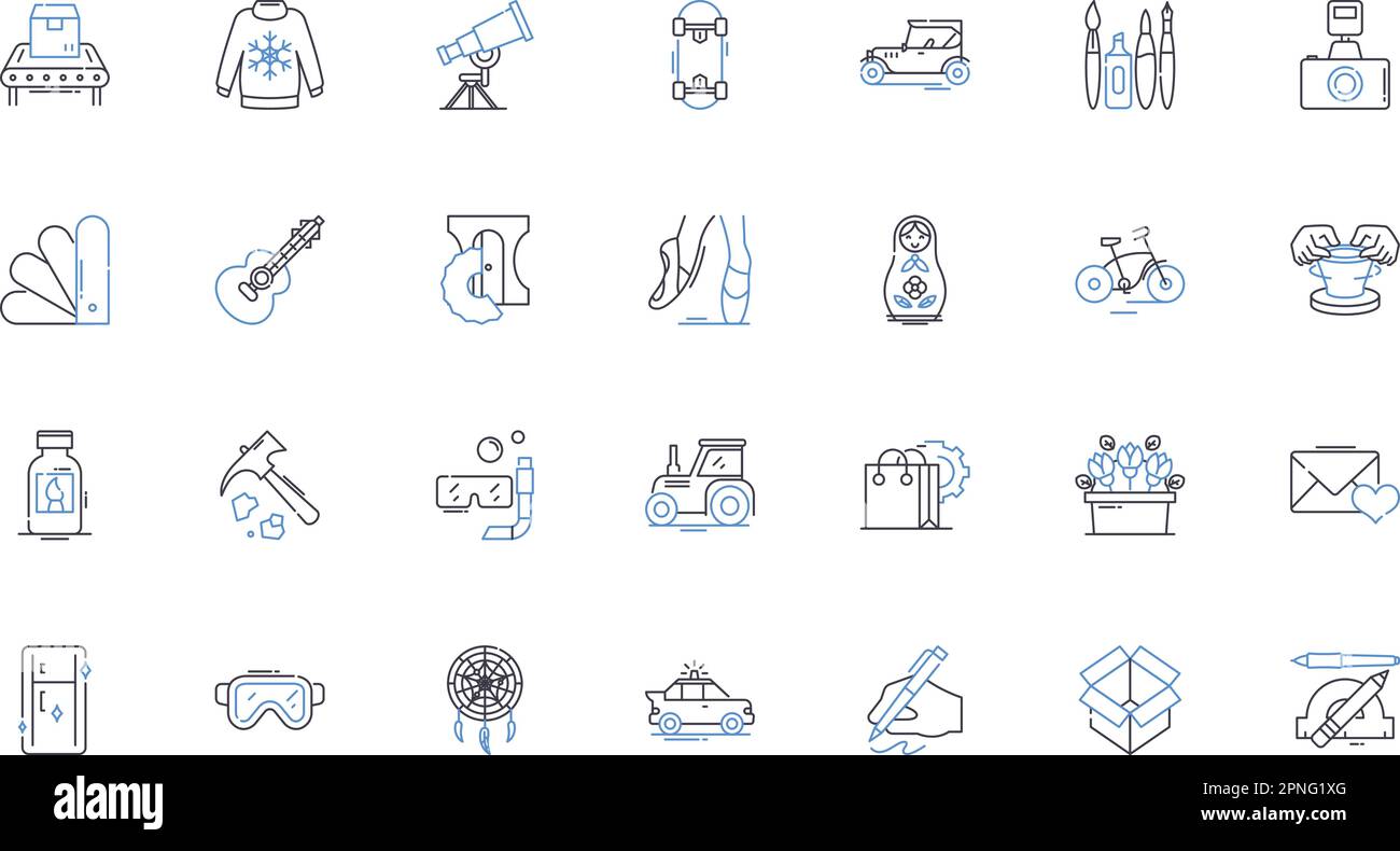 Supplier line icons collection. Reliability, Quality, Efficiency ... Supplier line icons collection. Reliability, Quality, Efficiency ...