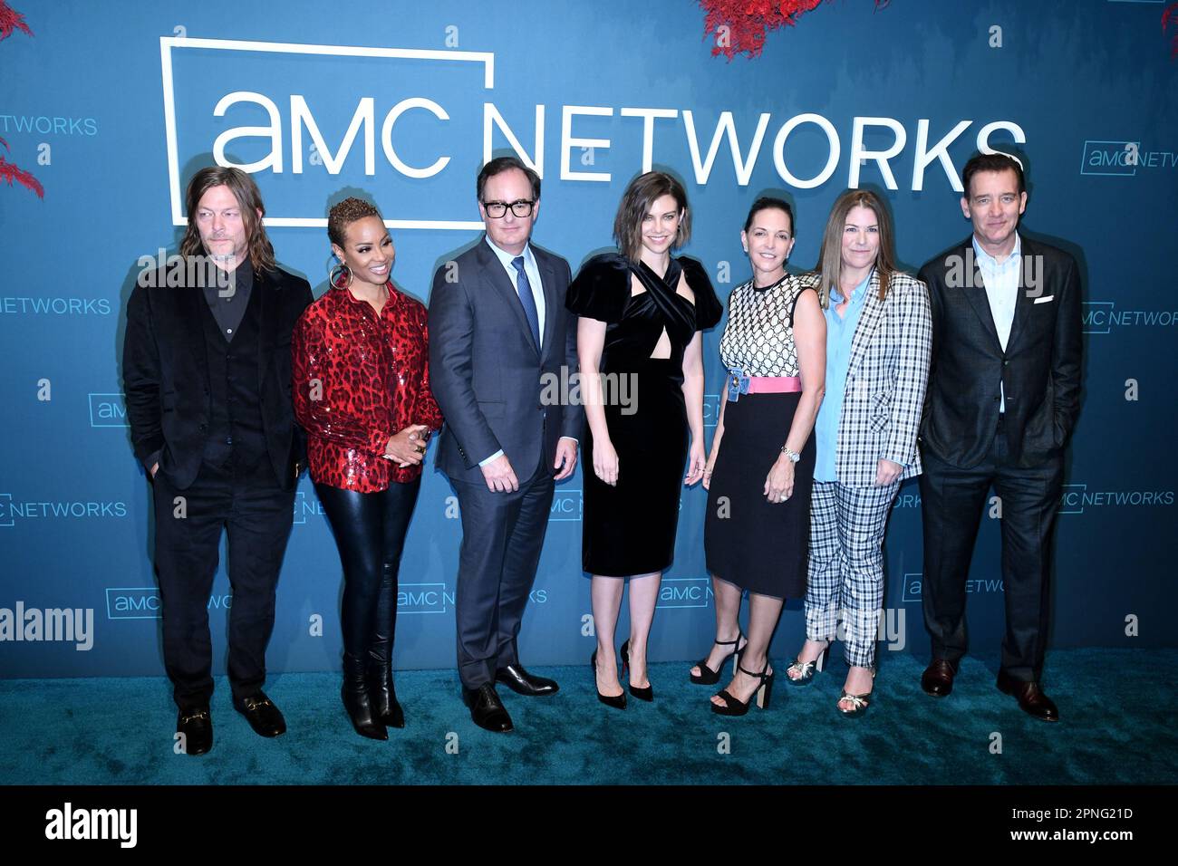 New York, USA. 18th Apr, 2023. Norman Reedus, MC Lyte, Dan McDermott ...