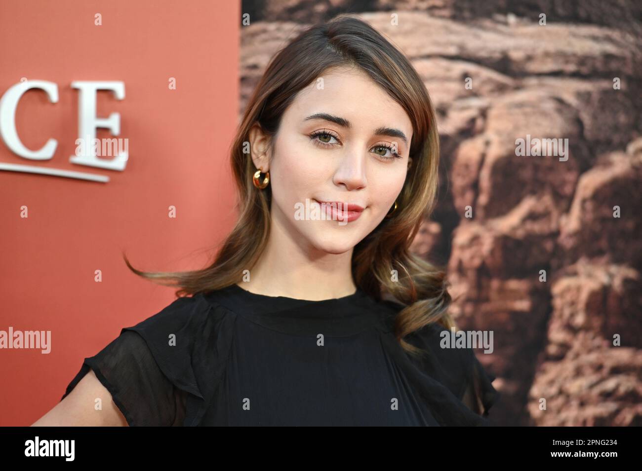 New York, USA. 18th Apr, 2023. Caylee Cowan attends Apple Original ...